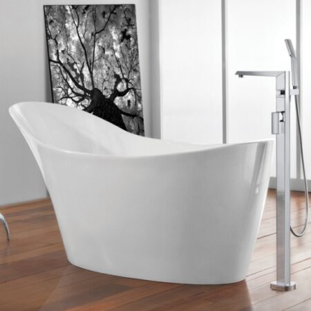 Misturadores de piso para banheira freestanding - Única Revestimentos